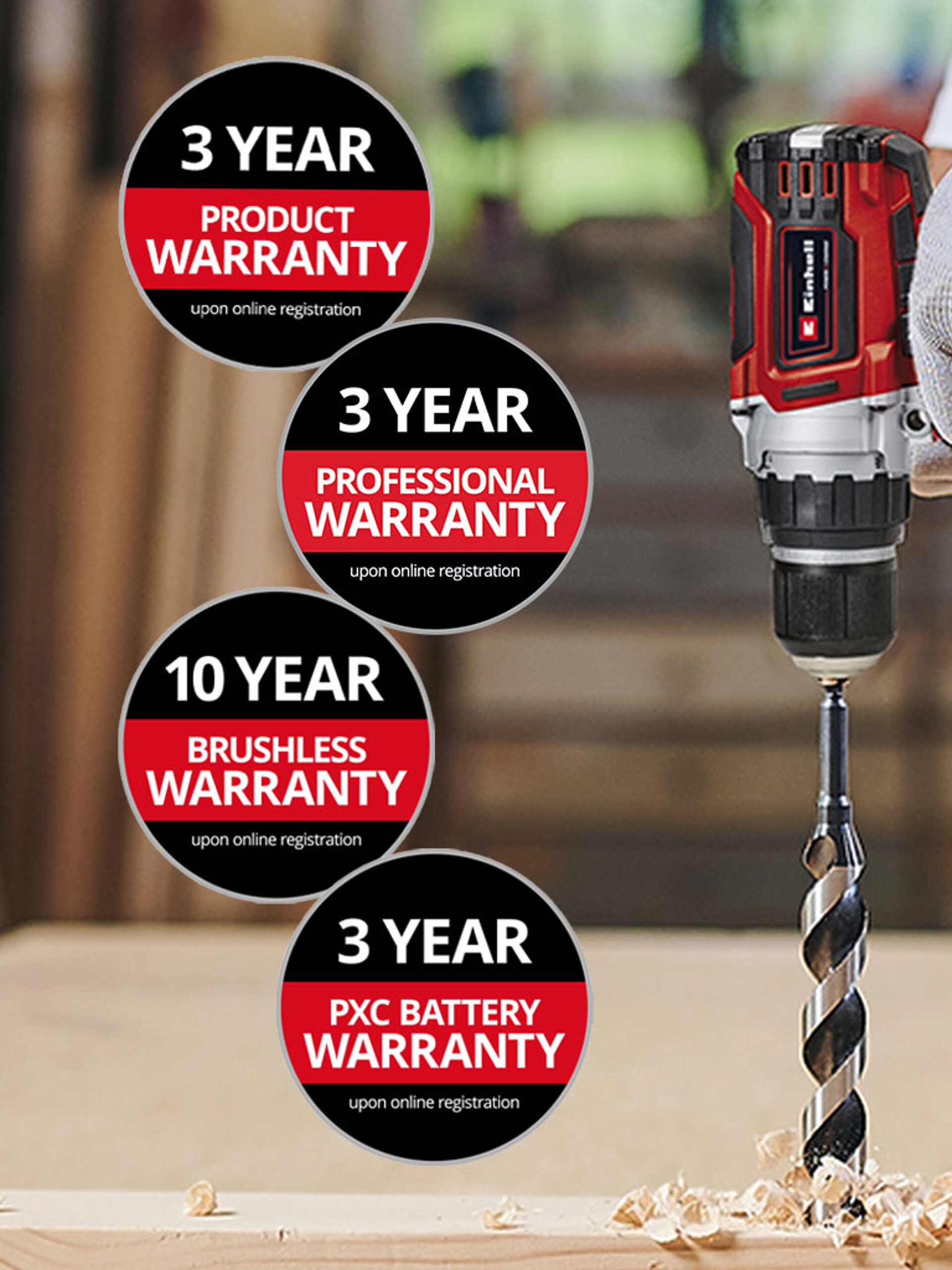 Einhell Warranties | Einhell.pt
