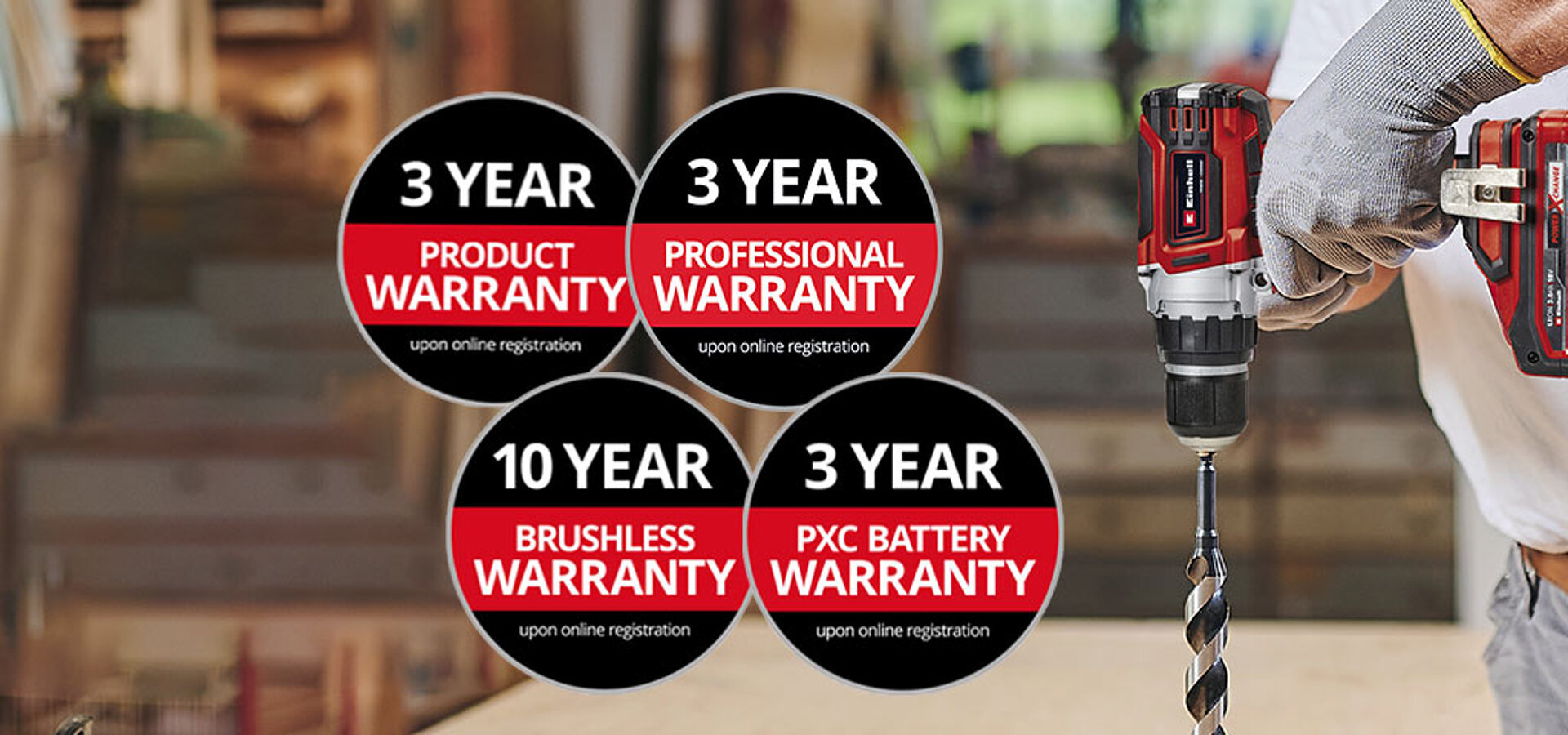 Einhell Warranties | Einhell.pt